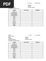 BHW Monthly Report Form | PDF | Public Health | Health Care