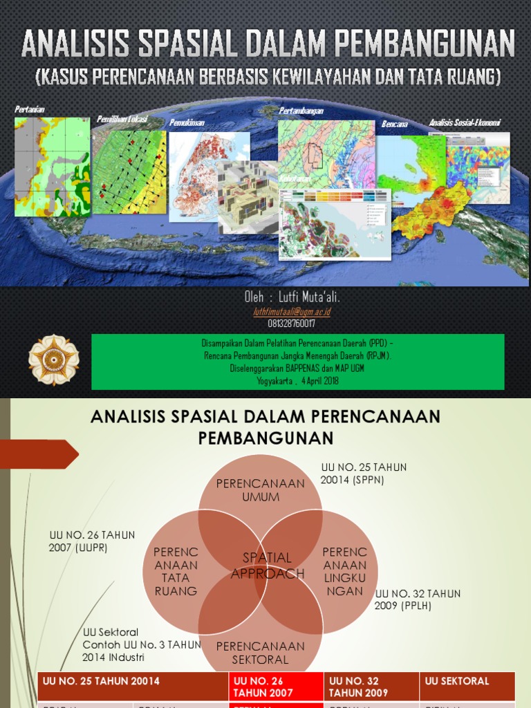 Analisis Spasial dalam Perencanaan Wilayah | PDF
