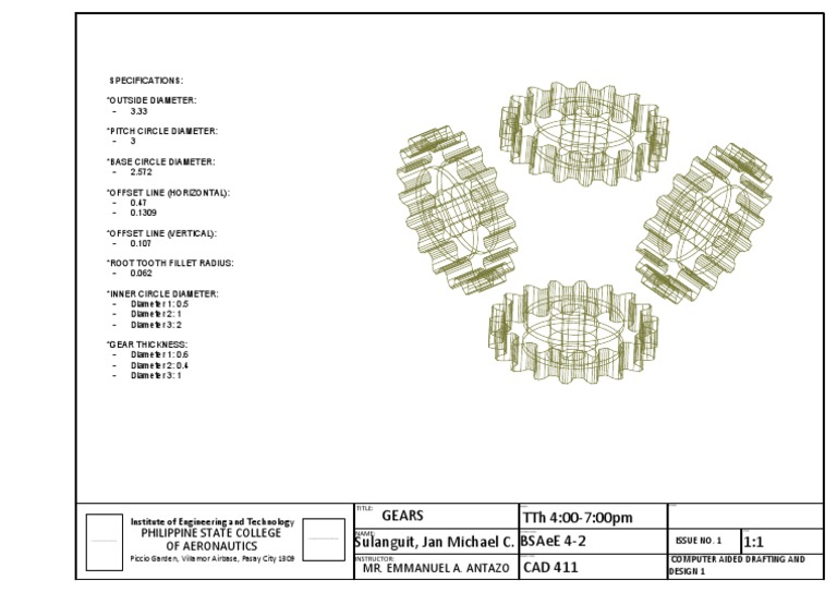 Plate 3 Cad Layout1 | Download Free PDF | Computing And Information Technology