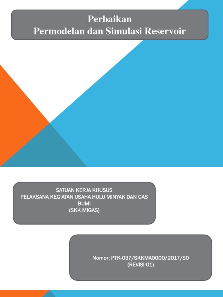 Perbaikan Permodelan Dan Simulasi Reservoir | PDF