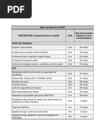 Formato #01 Protocolo de Evaluación para EPP en Prueba - v02 | PDF | Tecnología e ingeniería