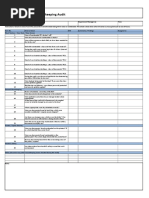 Gift Card Audit Log Template | PDF