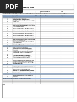 Clean Desk Policy Checklist
