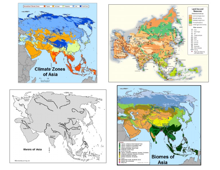 Se Asia Location Climate Resources Map | PDF