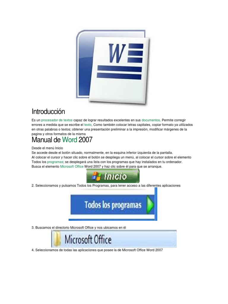 Manual Word | PDF | Microsoft Word | Archivo de computadora