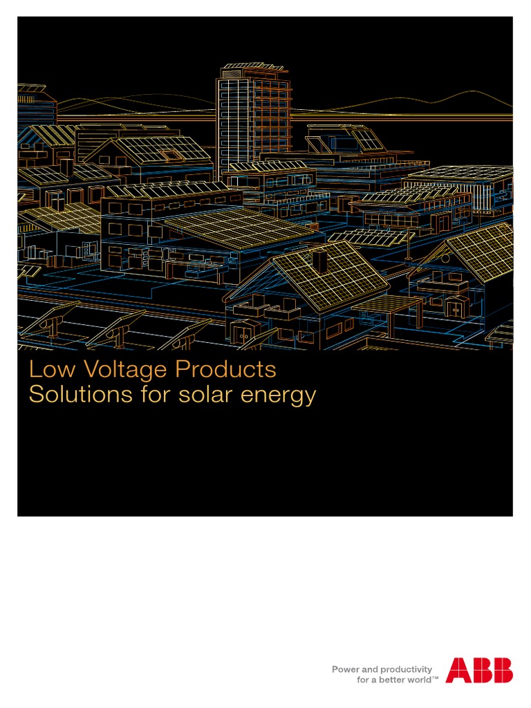 Abb Photovoltaic Products | PDF | Photovoltaic System | Photovoltaics