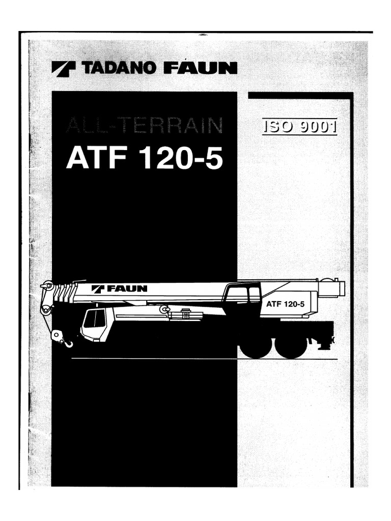 Tadano Faun Atf 120 5 | PDF