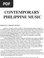 Restituto "Restie" Umali: Music Legacy | PDF | Entertainment ...