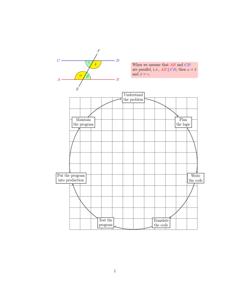 Coding & Geometry Basics | PDF