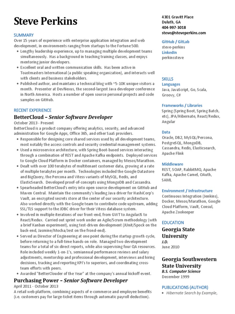 Resume | PDF | Scala (Programming Language) | Cloud Computing