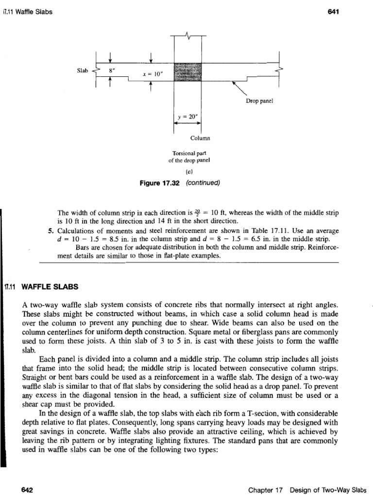 Waffle Slabs | PDF | Beam (Structure) | Column