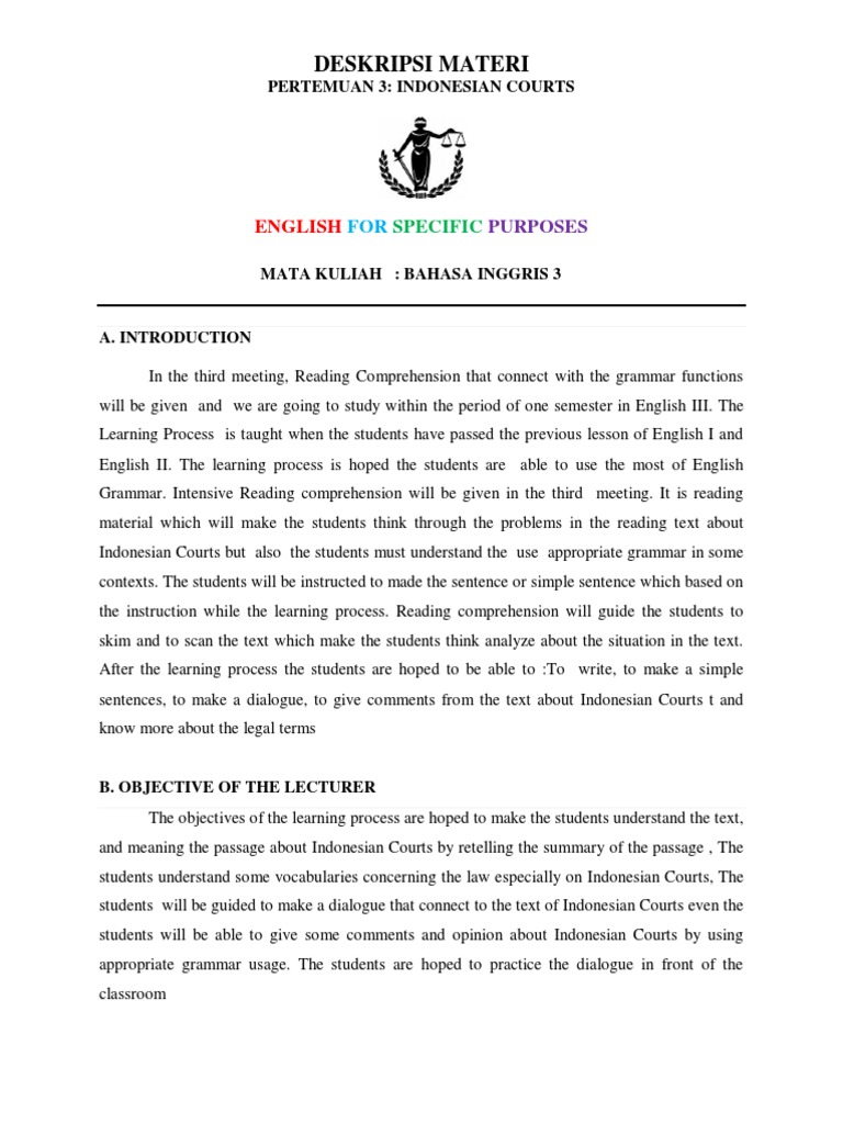 Indonesian Courts | PDF | Supreme Courts | United States Tax Court