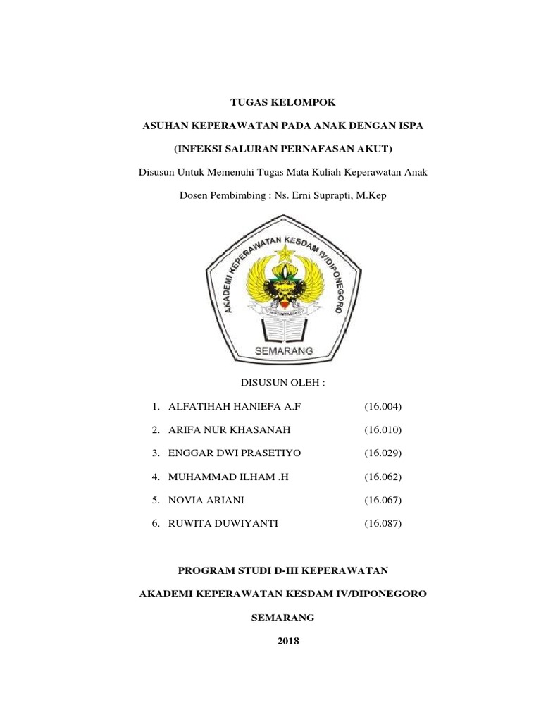 Askep Ispa Pada Anak | PDF