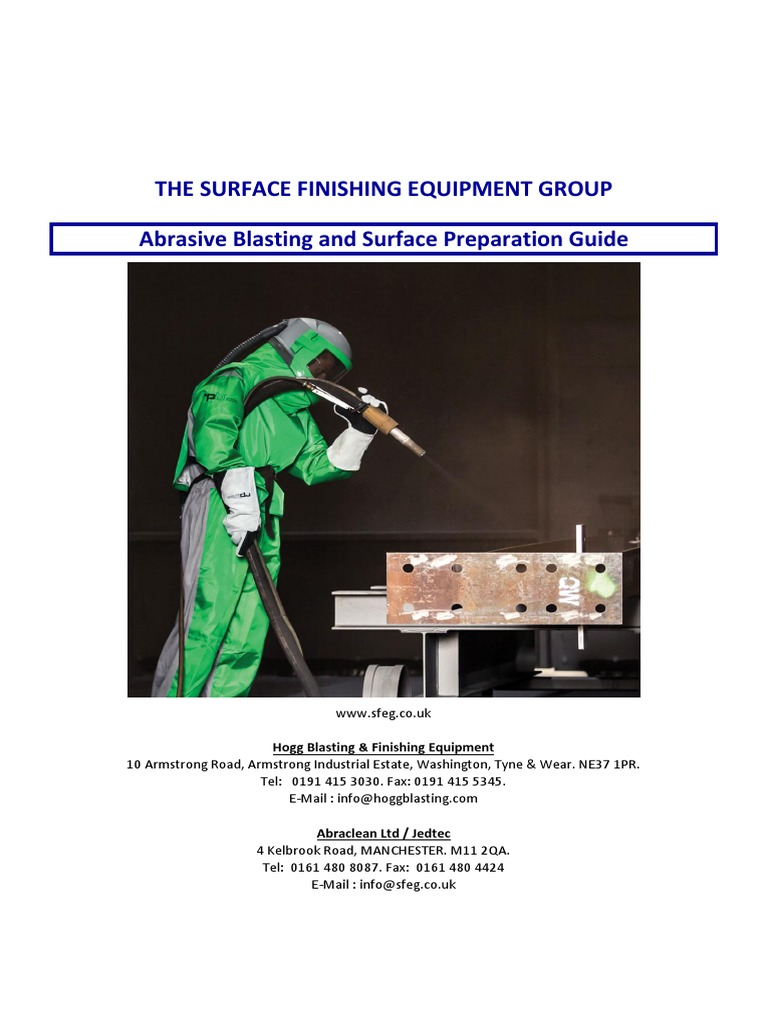 Abrasive Blasting and Surface Preparation Guide | PDF | Abrasive | Rust