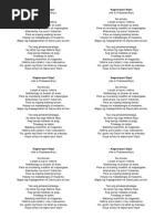 Lyrics of Lord Patawad-Basilyo | PDF