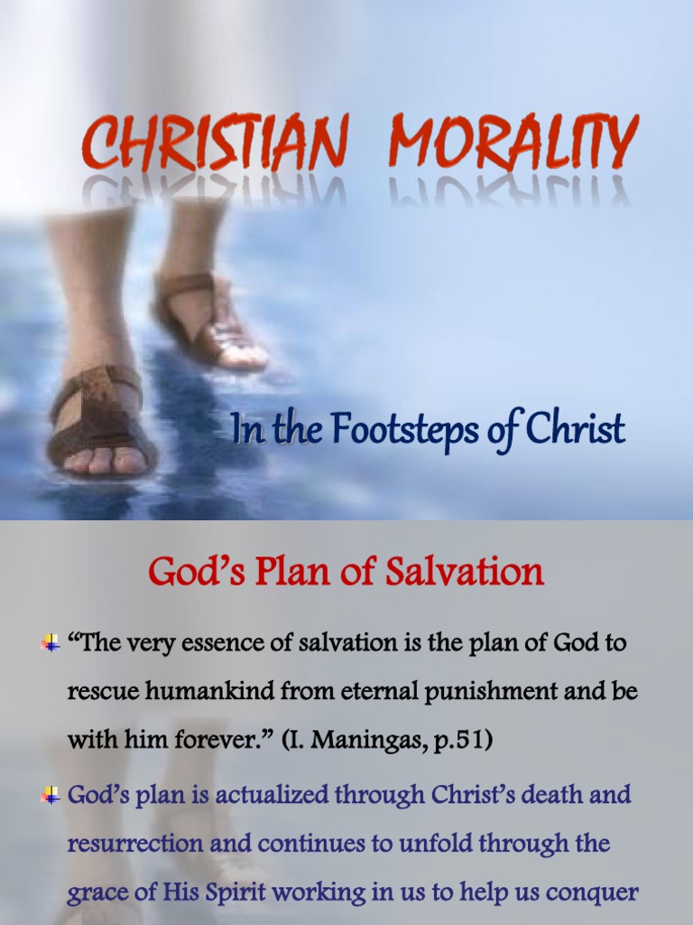 Christian Morality | PDF | God In Christianity | Salvation