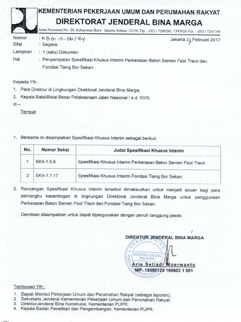 2017 - SKh-1.5.6 Perkerasan Beton Semen Fast Track PDF | PDF