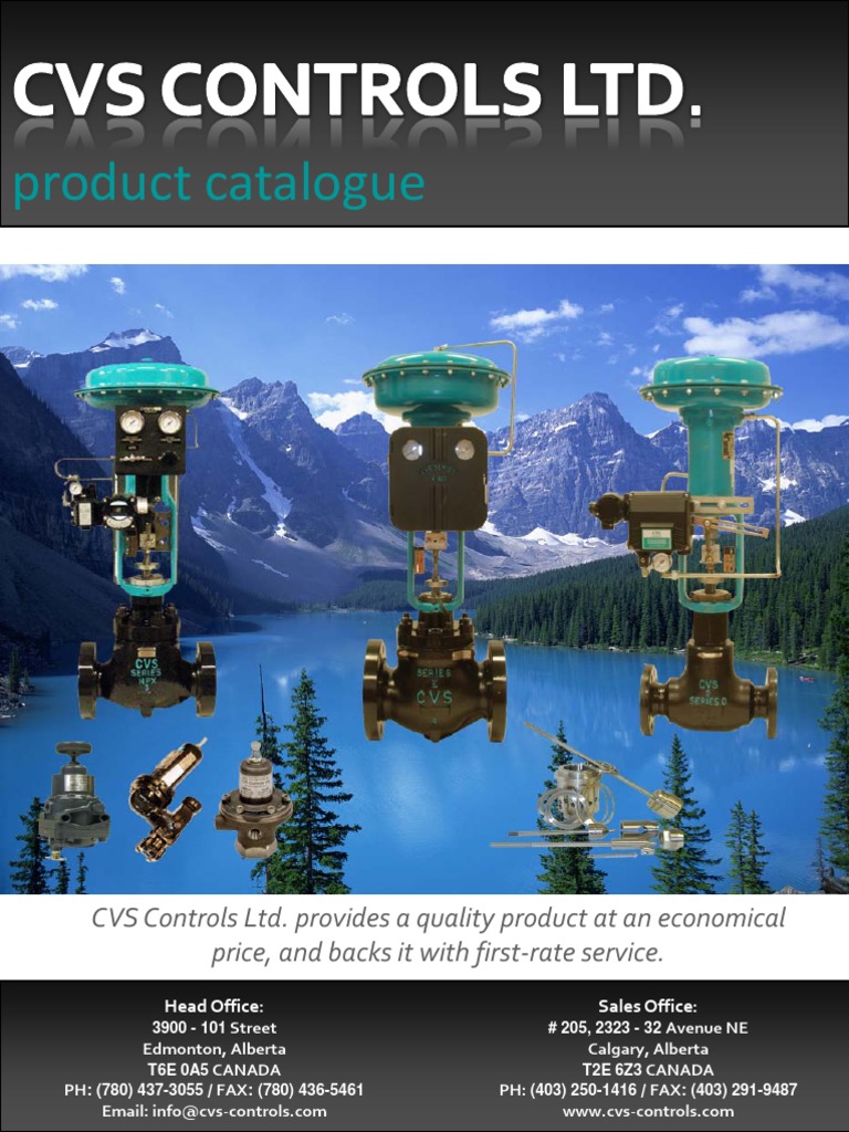 CVS Control Valve | Download Free PDF | Valve | Actuator
