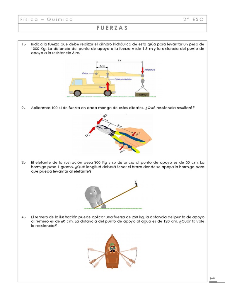 Fuerzas.pdf | Peso | Masa
