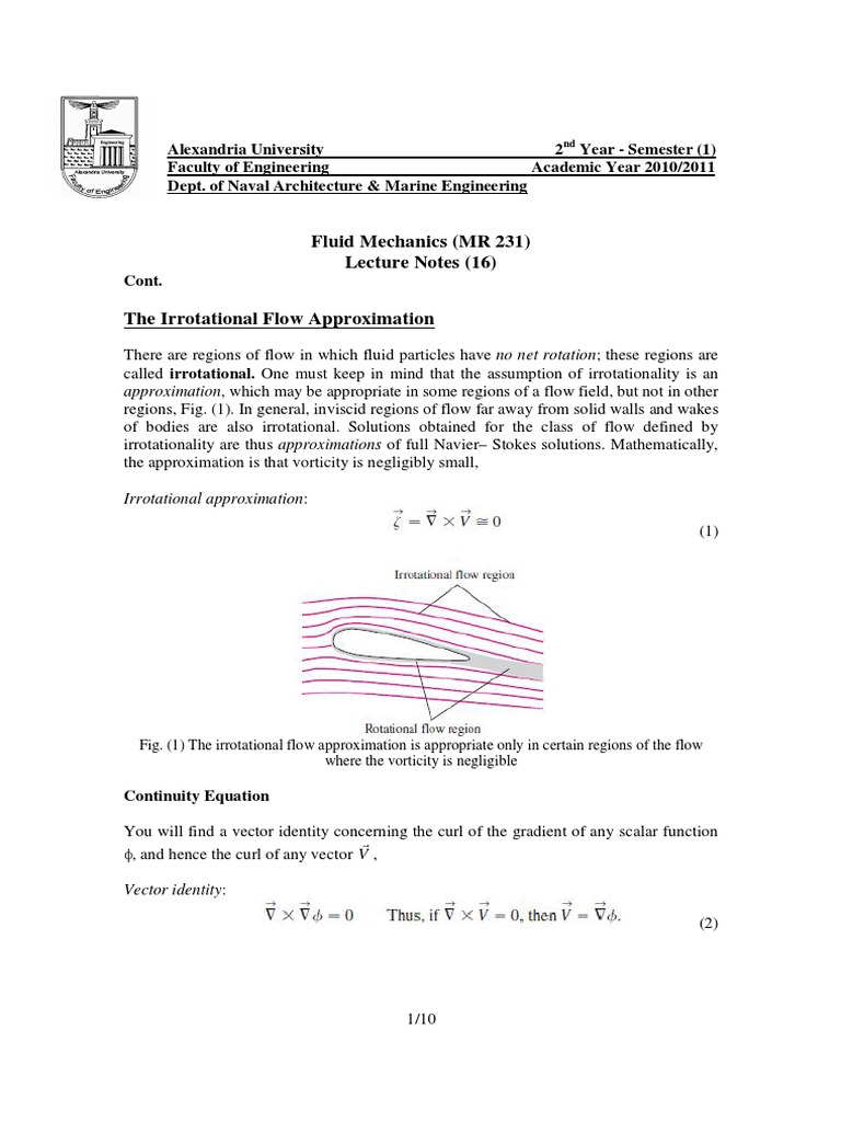 Fluid Mechanics | PDF | Fluid Dynamics | Navier–Stokes Equations