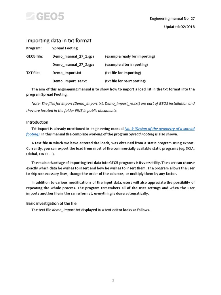 27 Import Txt En Pdf Text File Computer File