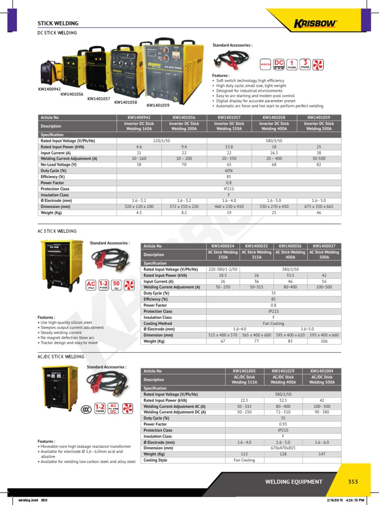 20 Catalog Krisbow 9 Welding | PDF | Welding | Construction