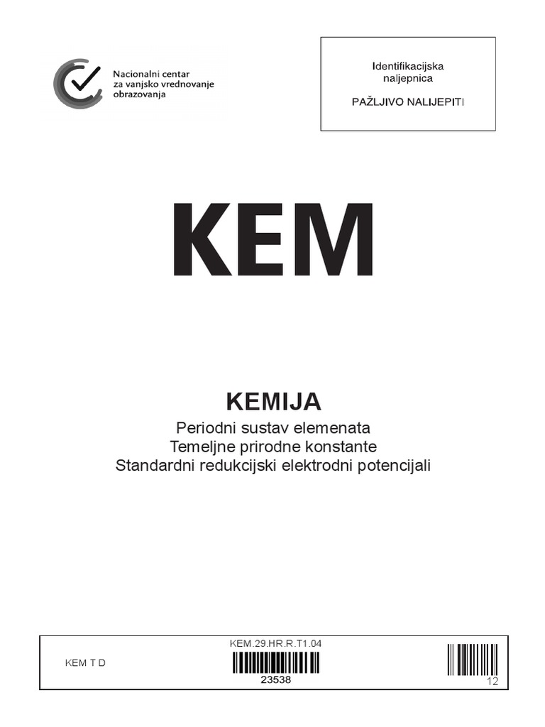 Kemija PSE | PDF