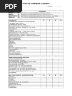 Test de Conners | PDF