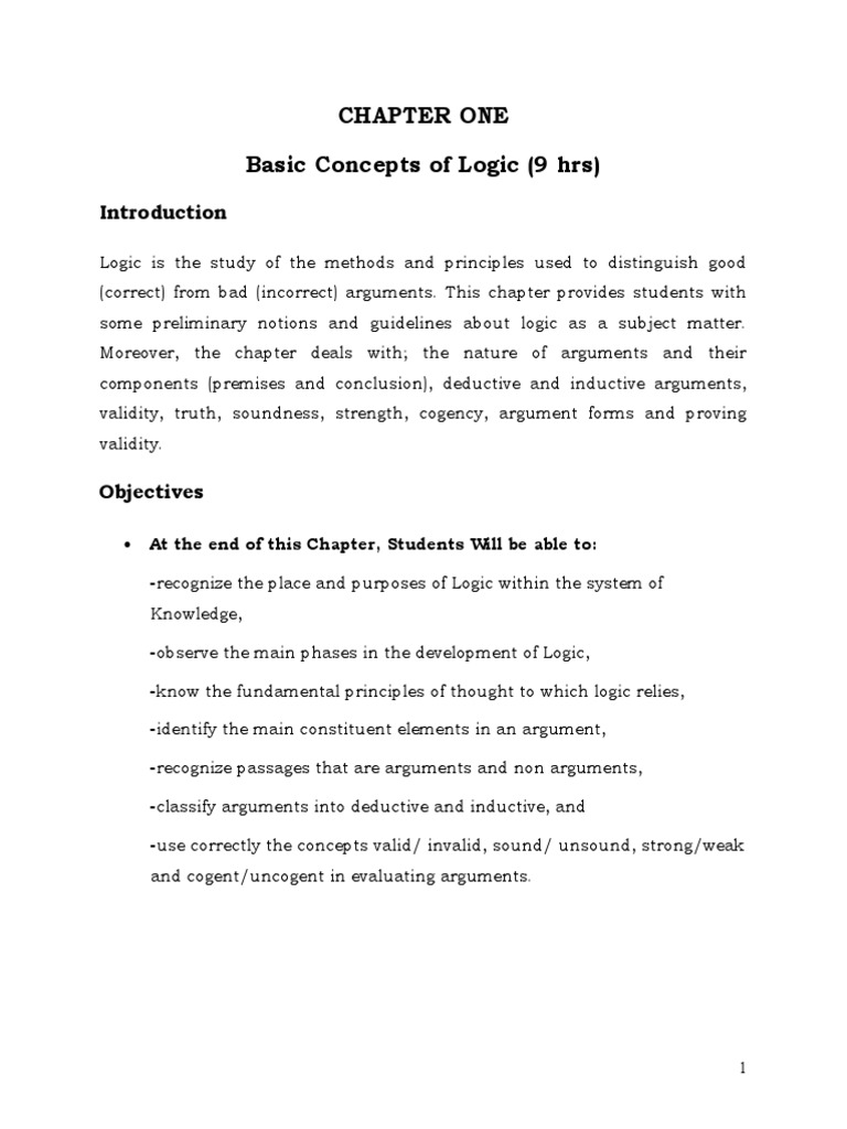 Lntroduction To Logic | PDF | Validity | Argument