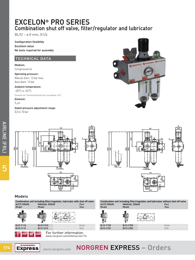 Airline Norgren PDF | PDF | Valve | Electrical Connector
