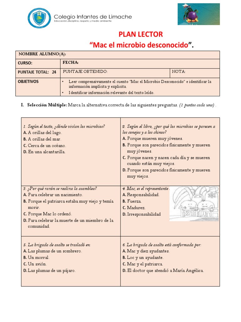 Mac El Microbio Desconocido Ximena | PDF | Agitación | Violencia