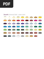 Fender Color Chart | PDF