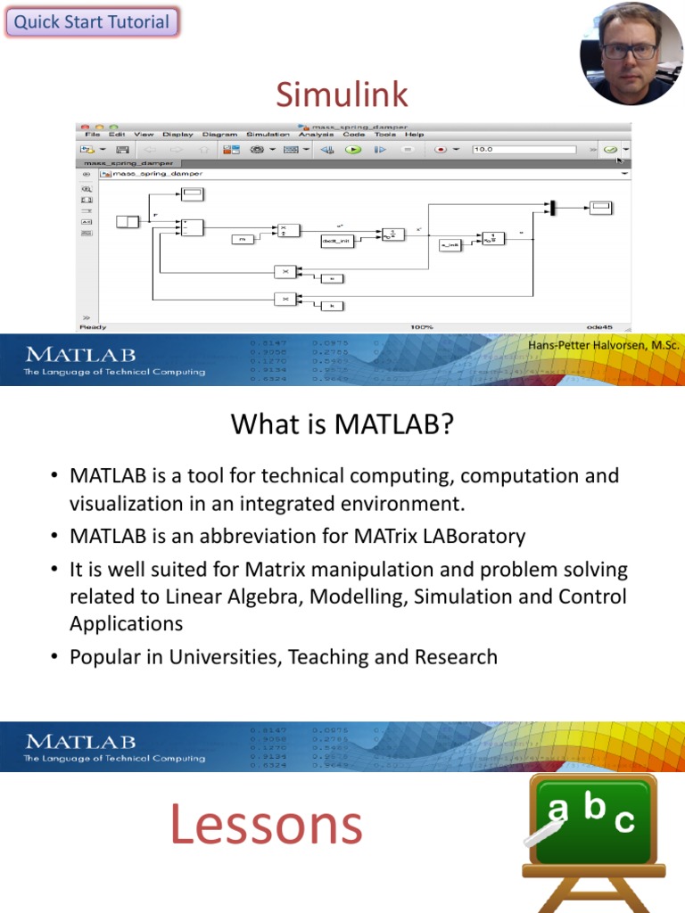 Simulink - Overview PDF | PDF | Matlab | Simulation