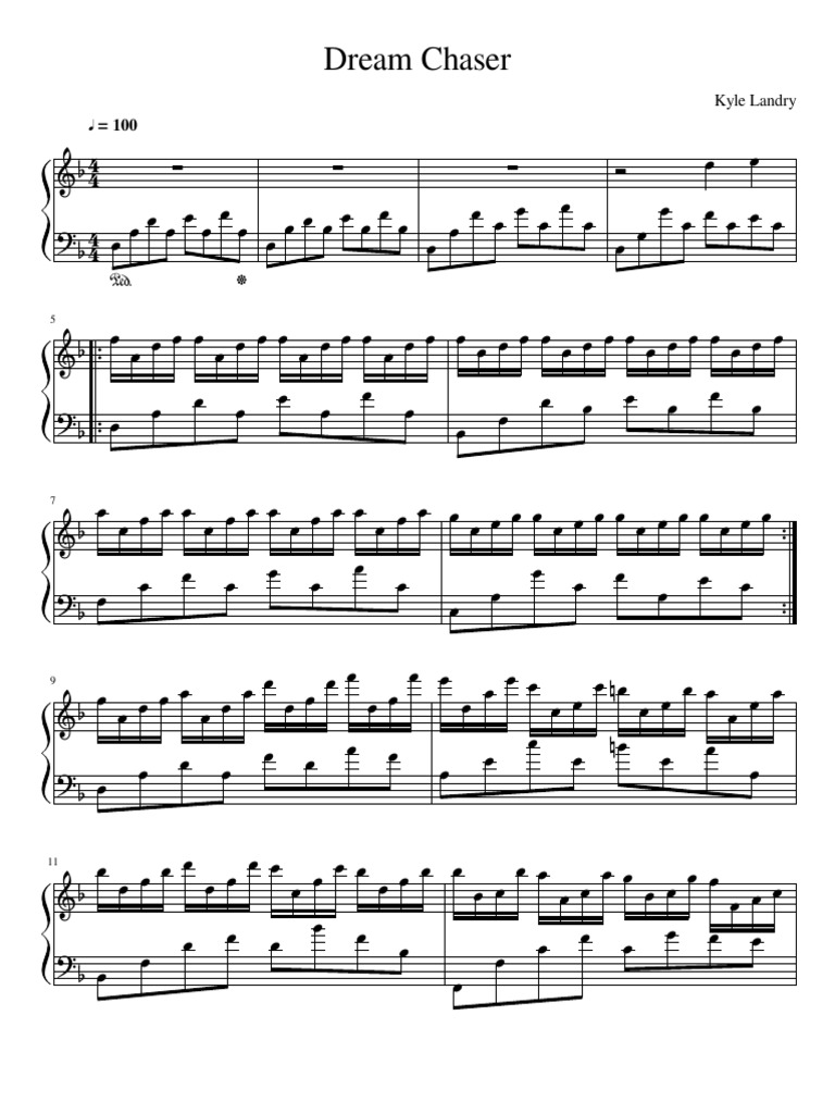 Kyle Landry - Dream Chaser PDF | PDF