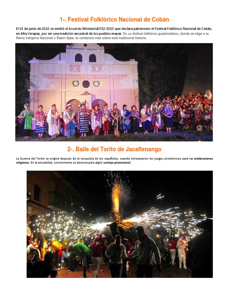 10 Patrimonios Culturales de Guatemala | PDF | Guatemala | Civilización maya