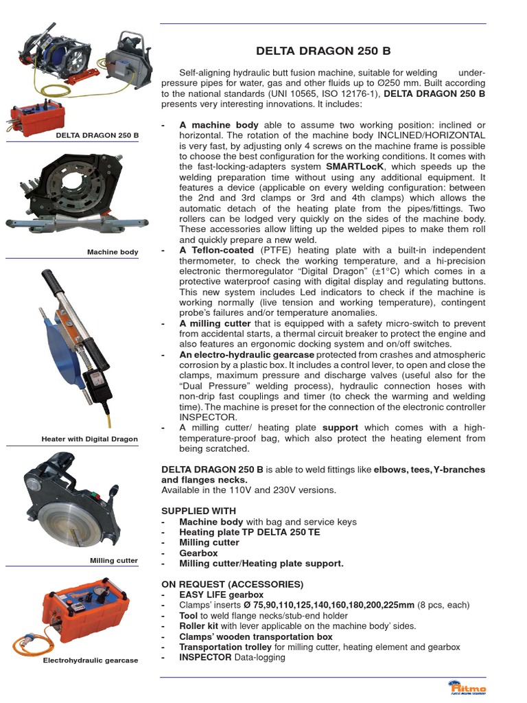 Industrial Pipe Welding Machine | PDF | Machines | Pipe (Fluid Conveyance)