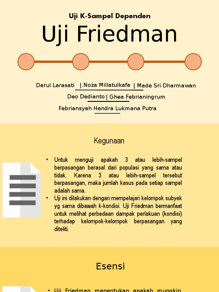 Uji Friedman | PDF