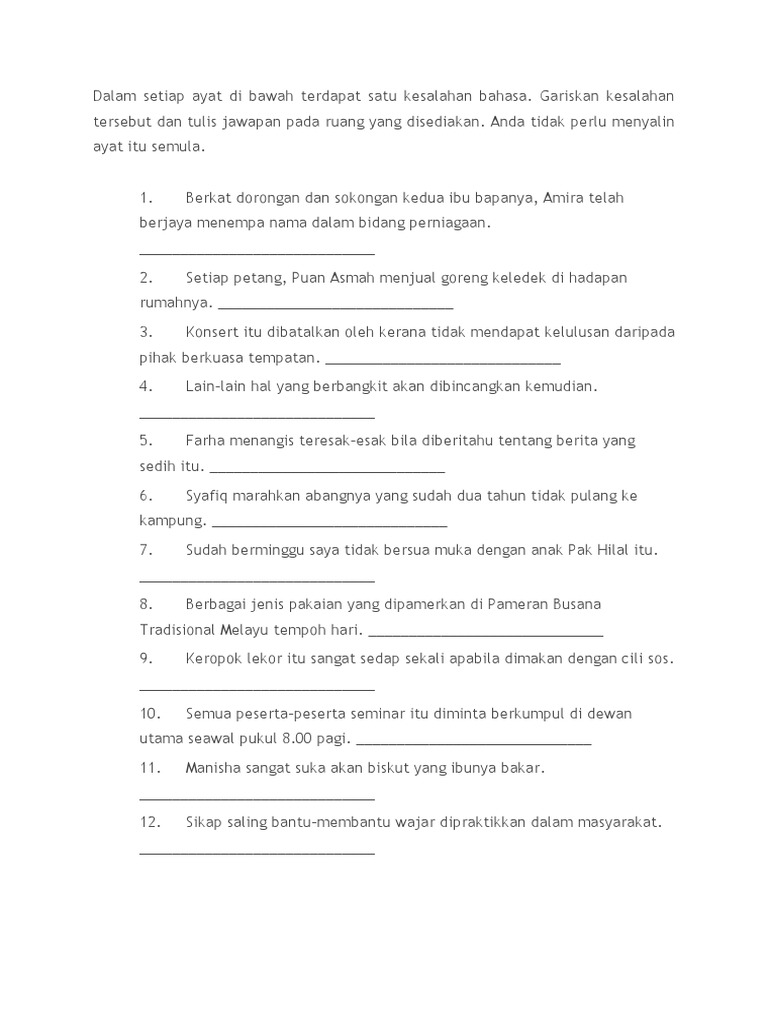 Latihan Bm Pt3 Pdf