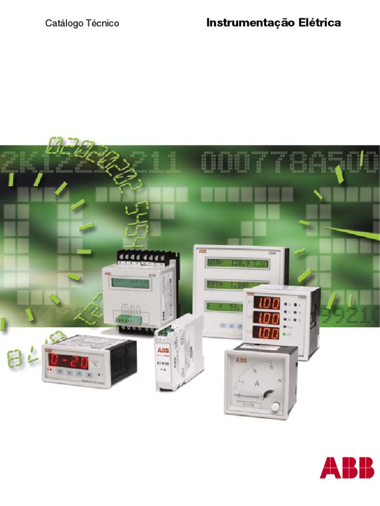 ABB Instrumentacao Eletrica - Catalogo Geral 2004 | PDF | Energia elétrica | Corrente alternada