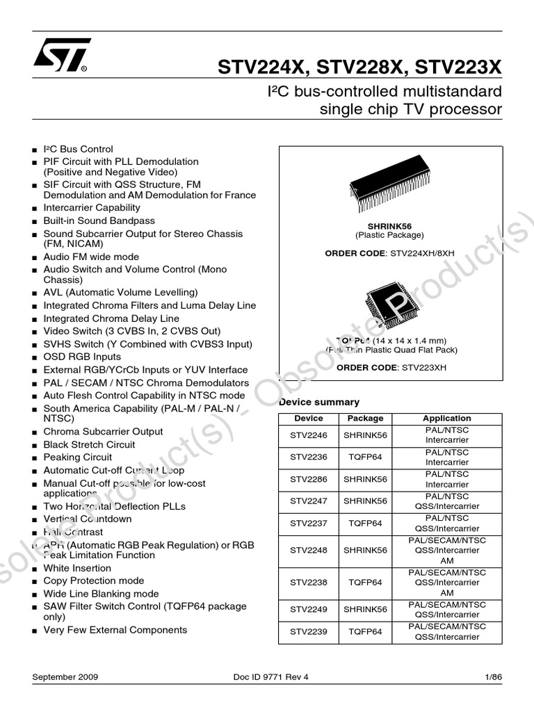 STV 2247 | PDF | Display Technology | Software Defined Radio