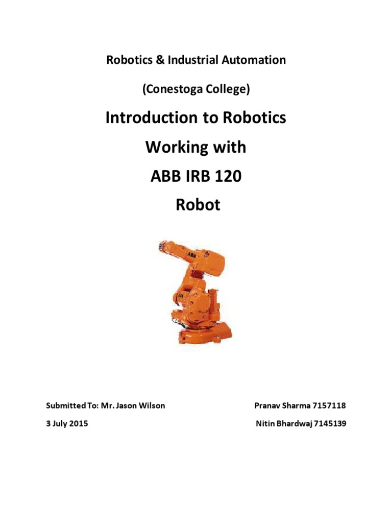 ABB Project PDF | PDF | Robot | Robotics