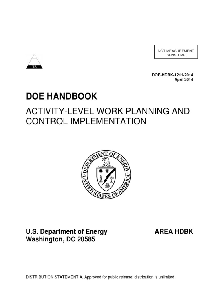 Doe-Hdbk 1211-2014 | PDF | United States Department Of Energy | Safety