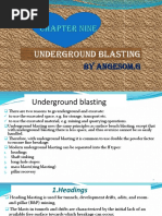 Drilling Patterns in Underground Mines | PDF | Drilling