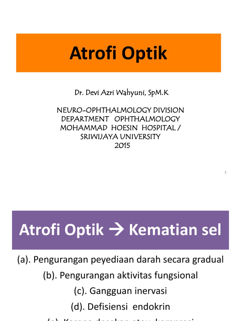 DEVI - Atrofi Optik | PDF