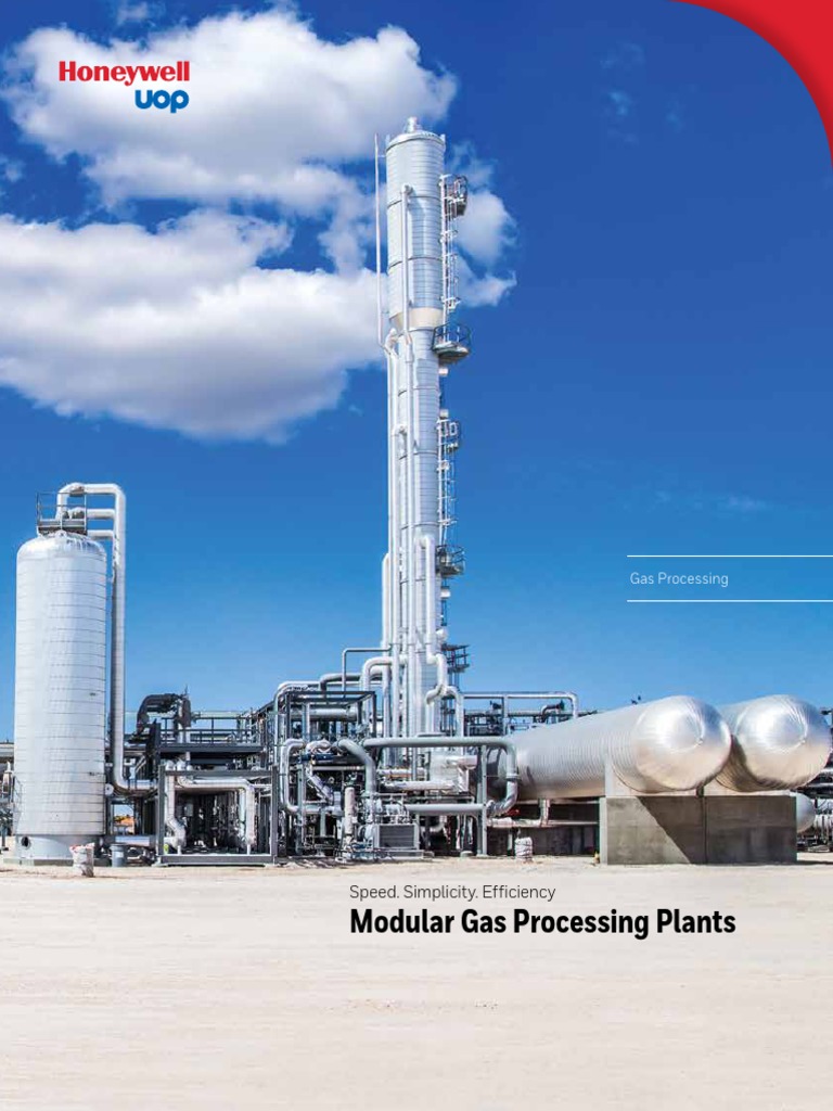 UOP Modular Gas Processing Plants Brochure Low 2 | PDF | Natural Gas ...