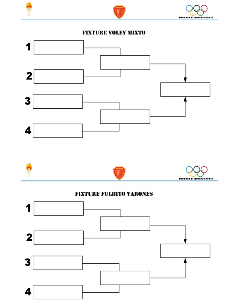 Fixture 4 Equipos | PDF