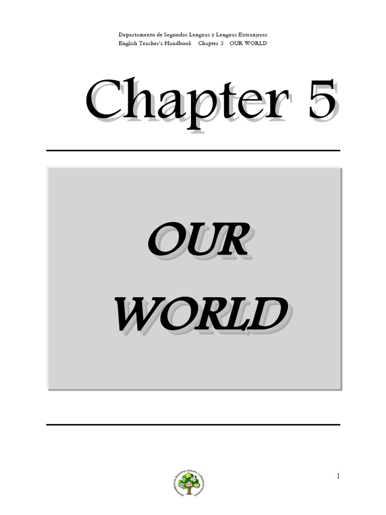 UNIT 5 - Our World | PDF | Vocabulary | Reading Comprehension