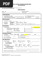 BFDP Monitoring Form A | PDF