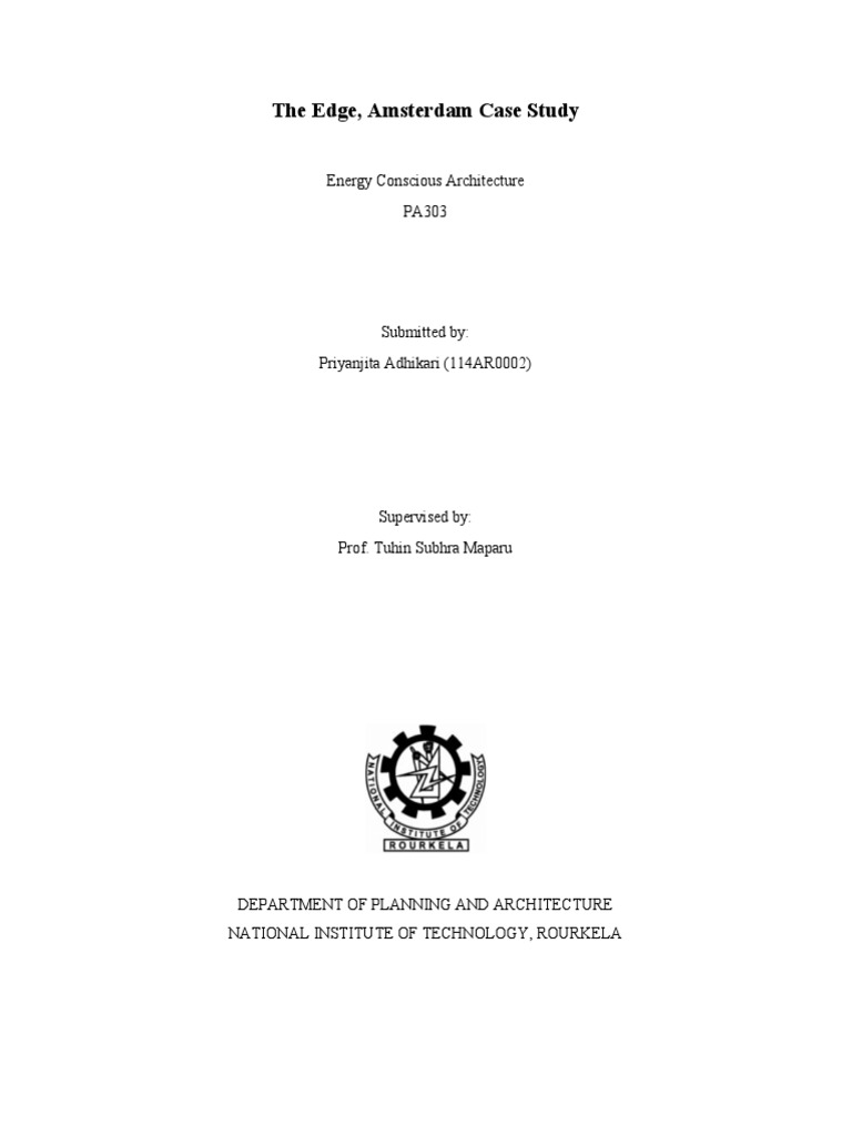 The Edge Amsterdam: A Sustainable Case Study | PDF | Solar Panel | Hvac