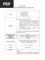 Ficha Tecnica BANFE-2 | PDF | Funciones ejecutivas | Corteza prefrontal